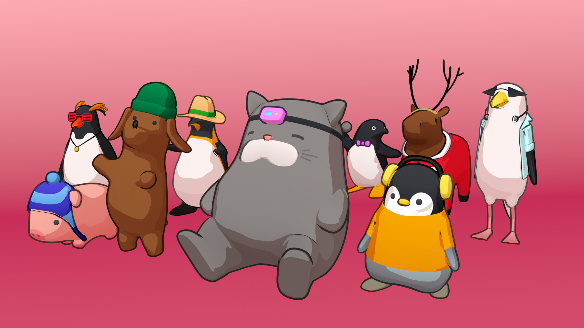 ArtStation - Squishy Squad characters - part 1