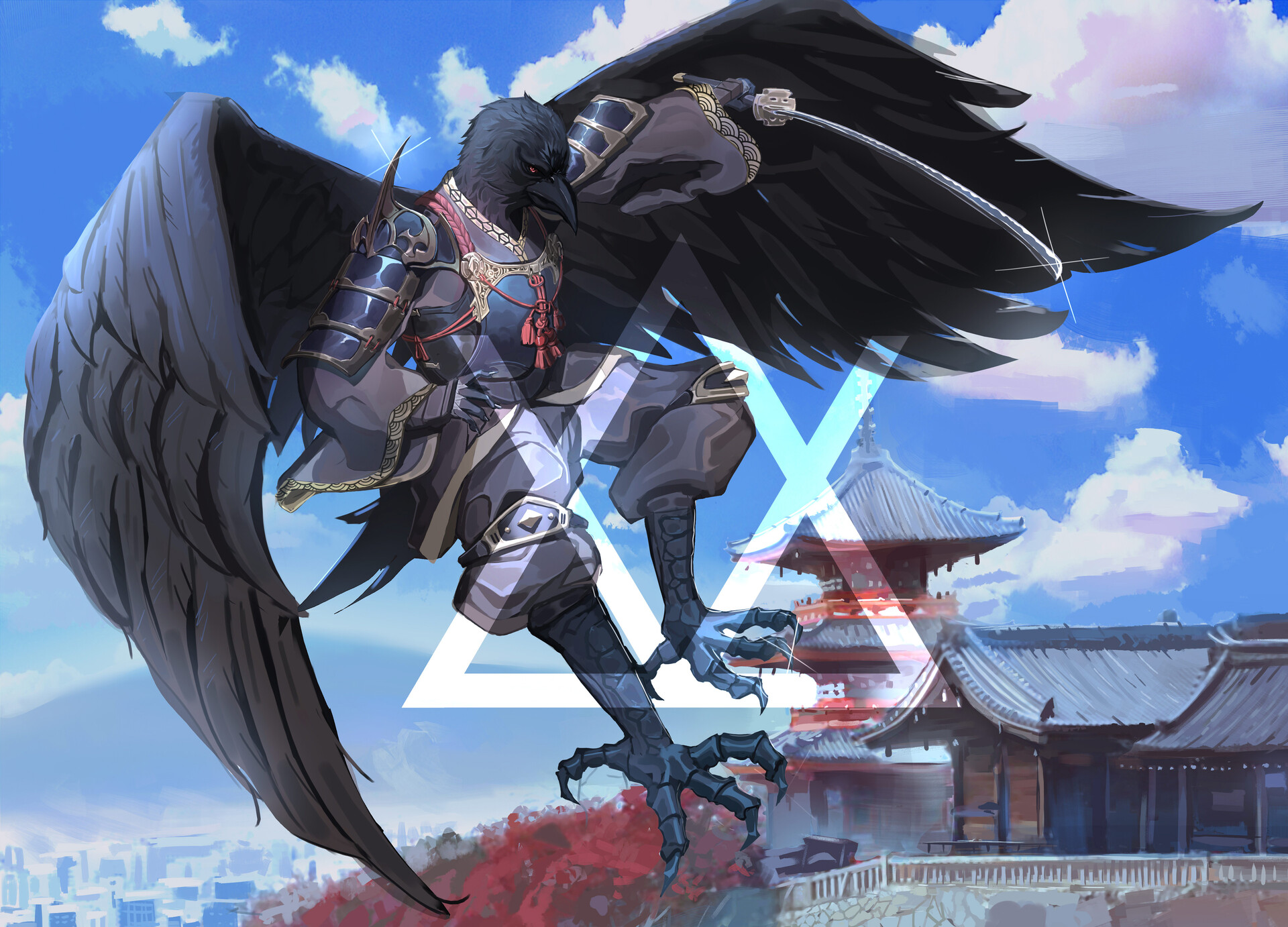 ArtStation - Tengu Commission