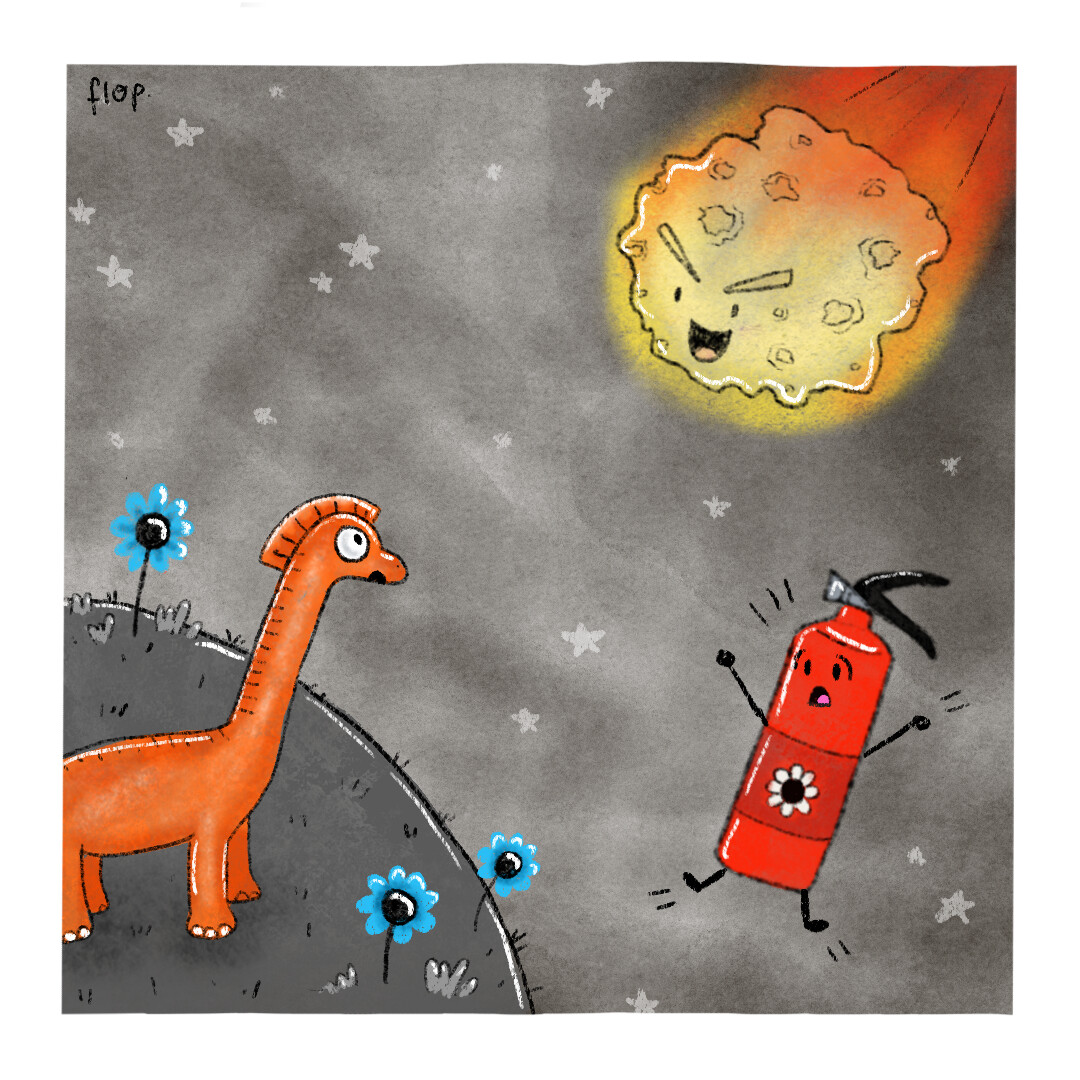 ArtStation - Inktober 2021 - Day 24: Extinct