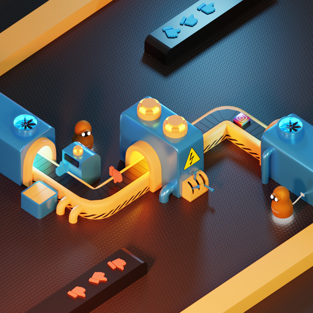 ArtStation - Stylized Factory