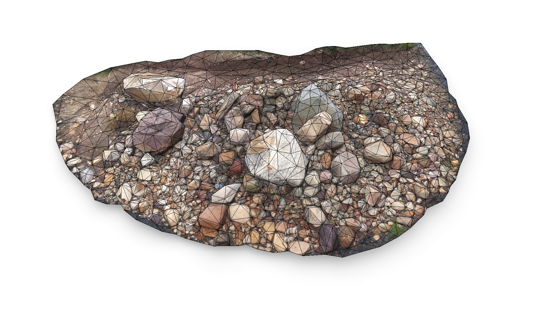 Alexander Kamlowsky - Rock Pile (Game Ready / Photogrammetry / 2K PBR)