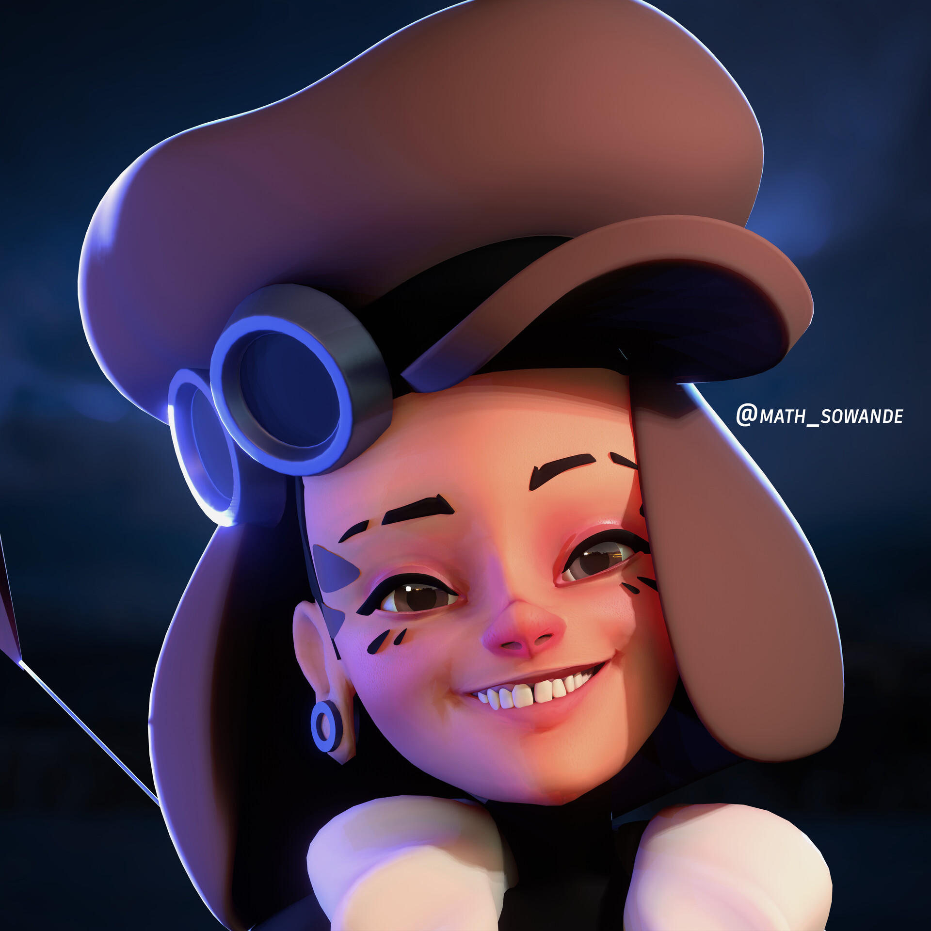 ArtStation - 3D Luna