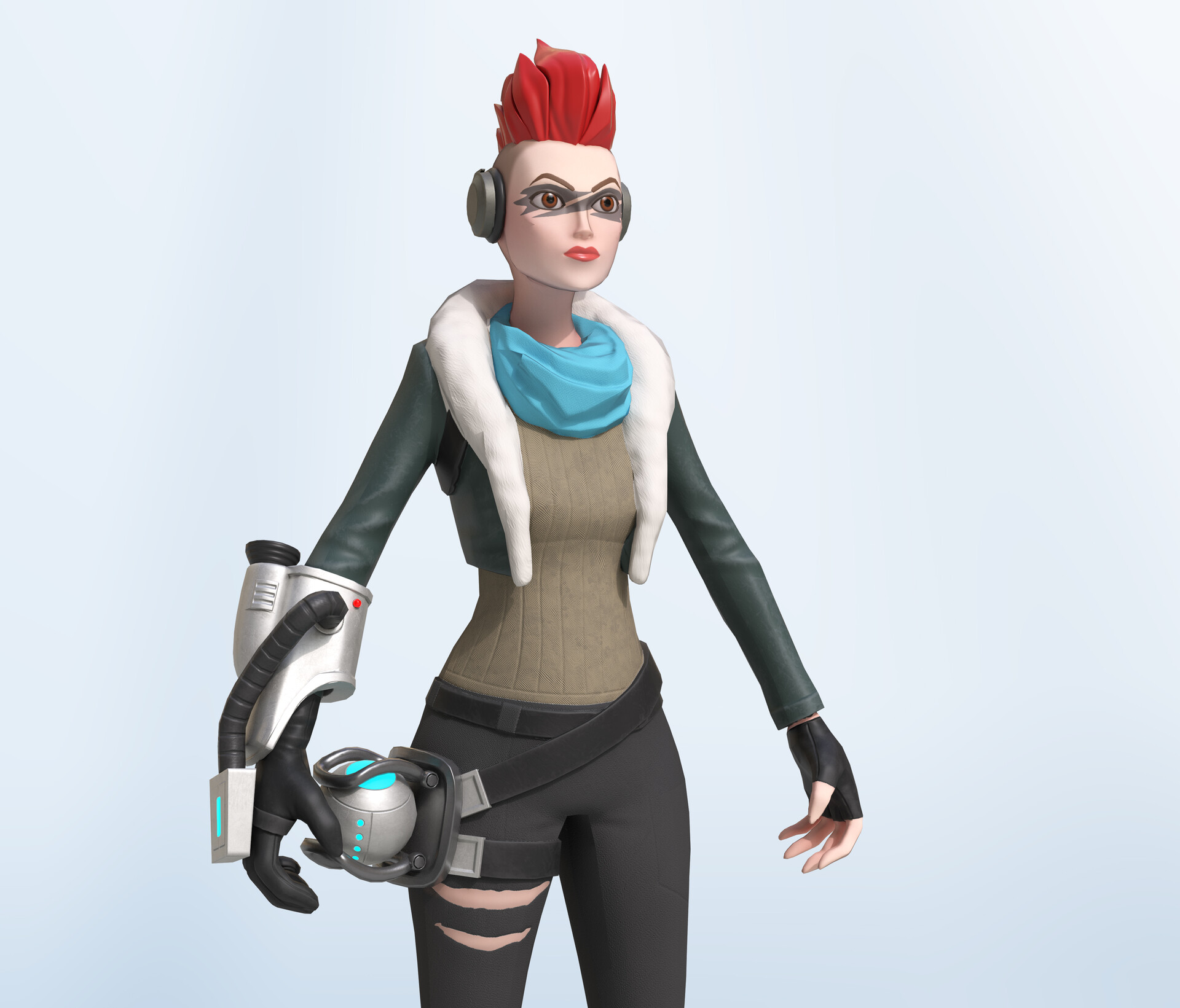ArtStation - Fortnite Girl