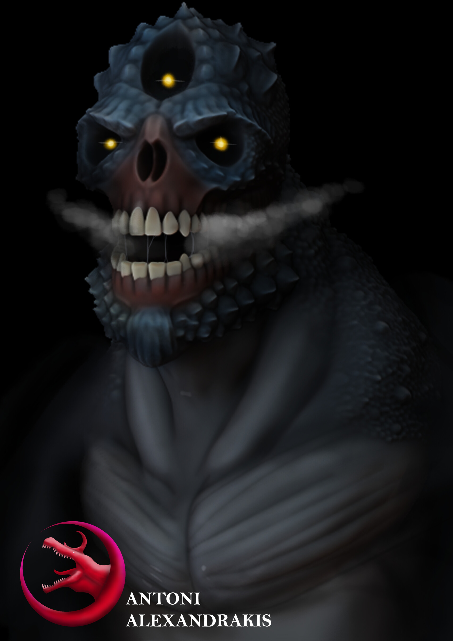 ArtStation - Shadowed Titan (Concept Art)