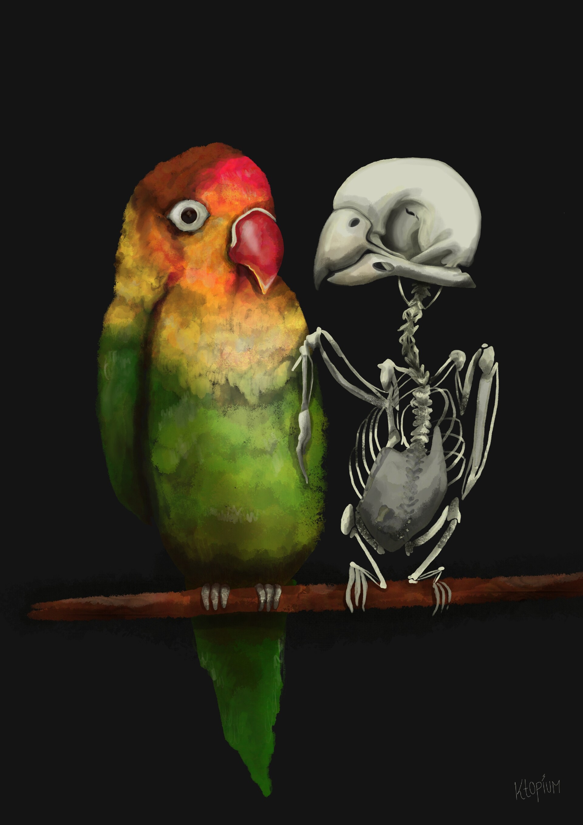 ArtStation - Love Birds