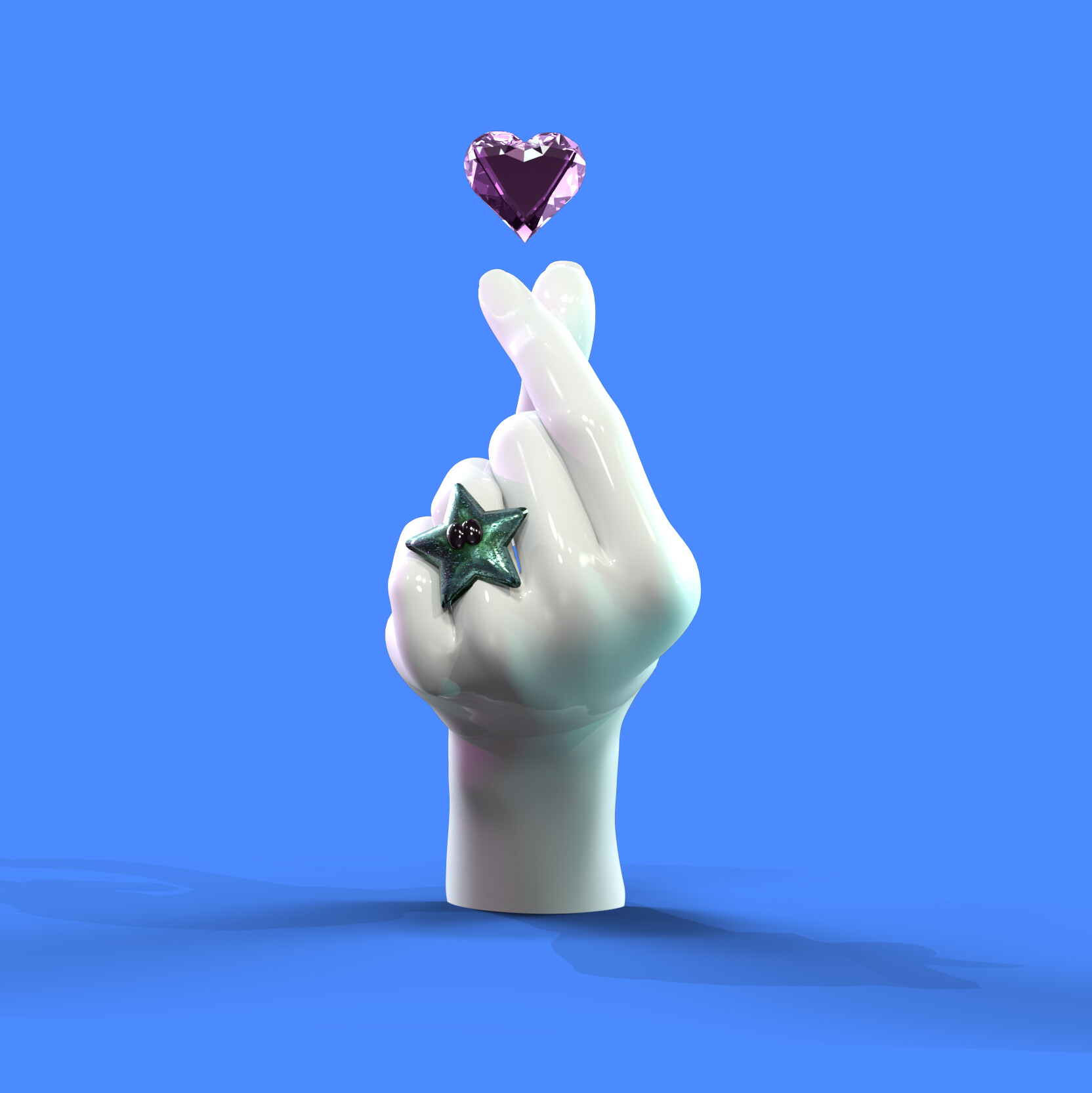 ArtStation - K-Pop Hand