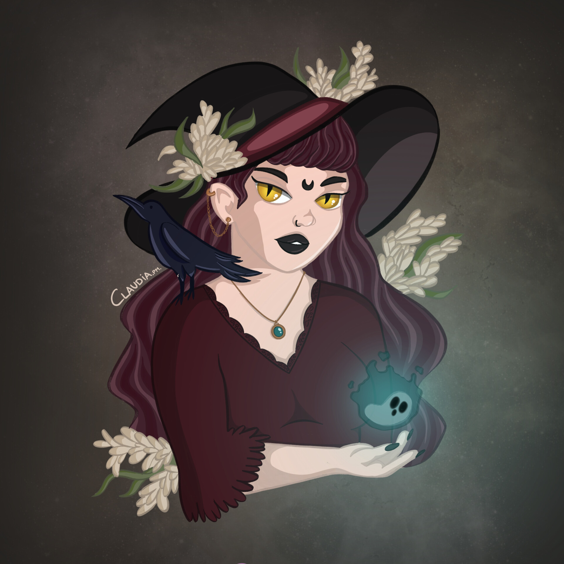 ArtStation - 2D Illustration - Halloween Witch