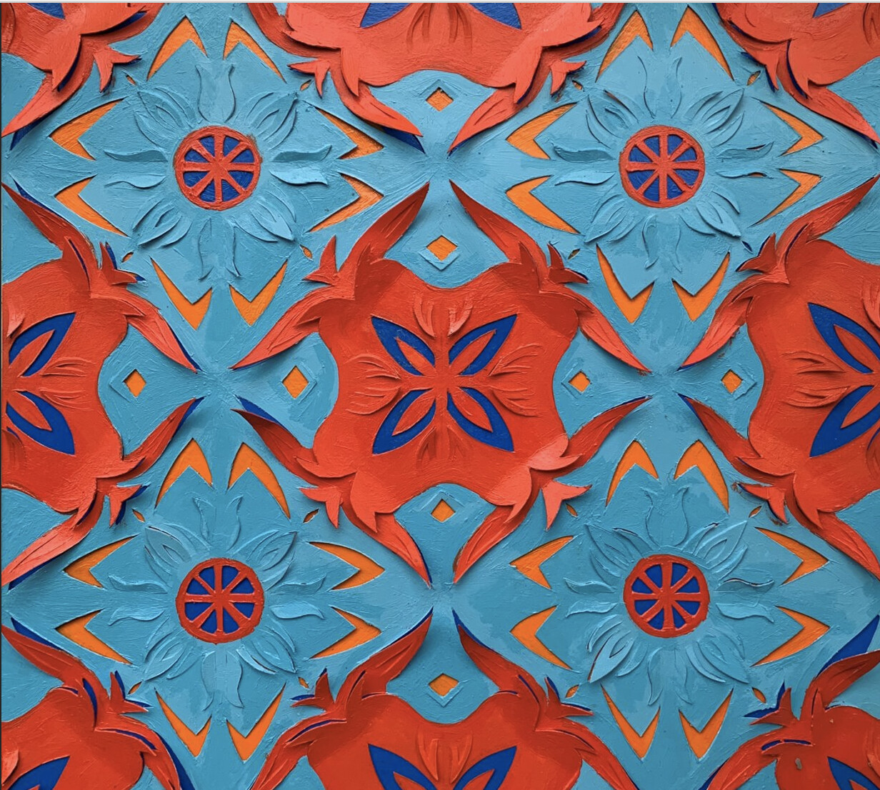 ArtStation - Vibrating Colors/Cut Tile Study