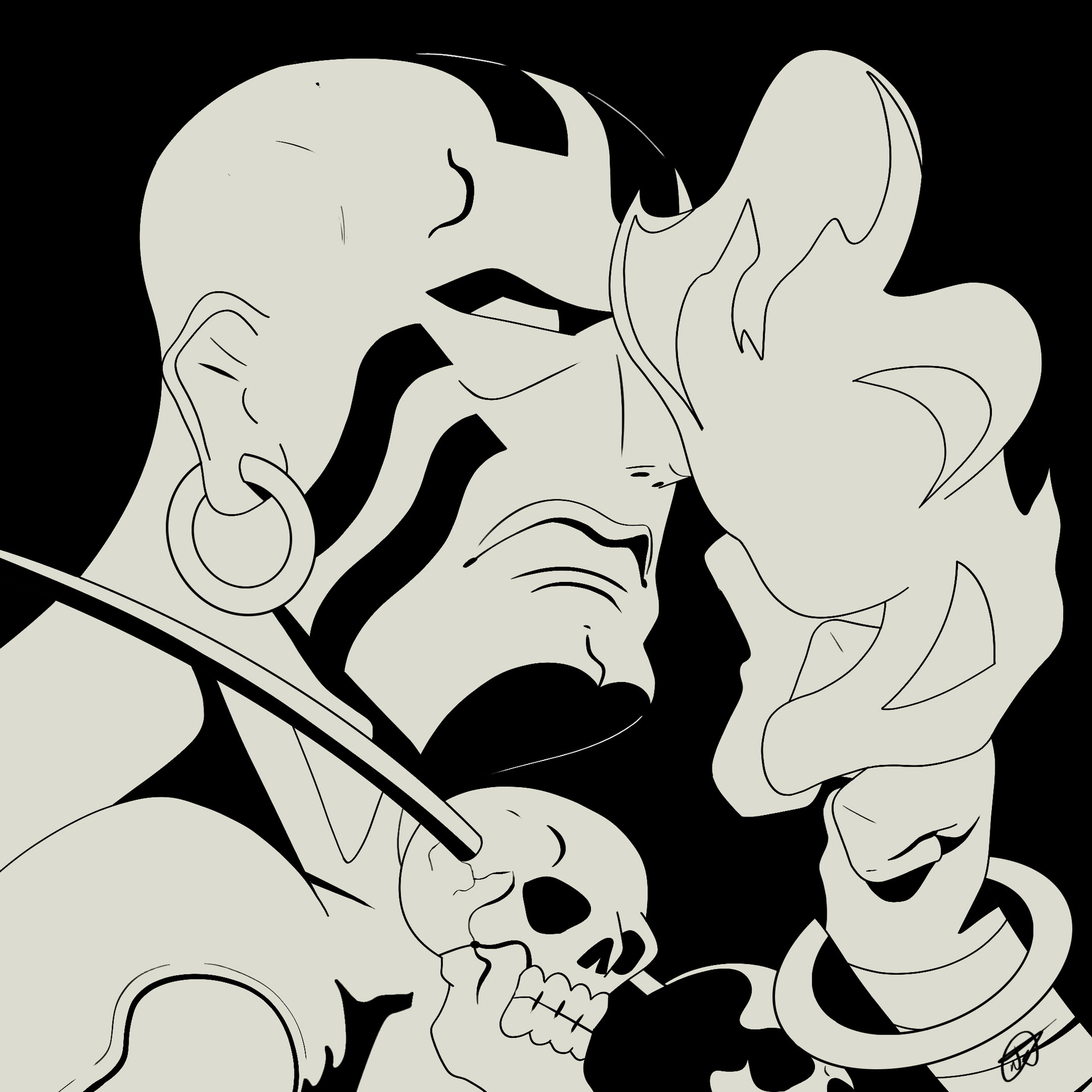 ArtStation - Inktober 2021 - Day 28 - Crispy