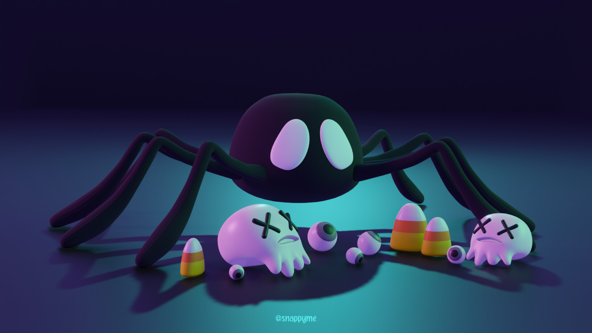 ArtStation - 3D Blender | Halloween