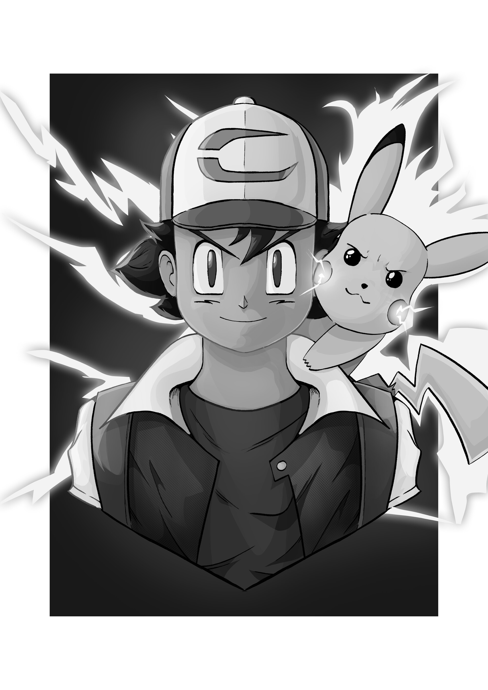 Evil Pikachu Wallpaper Ash