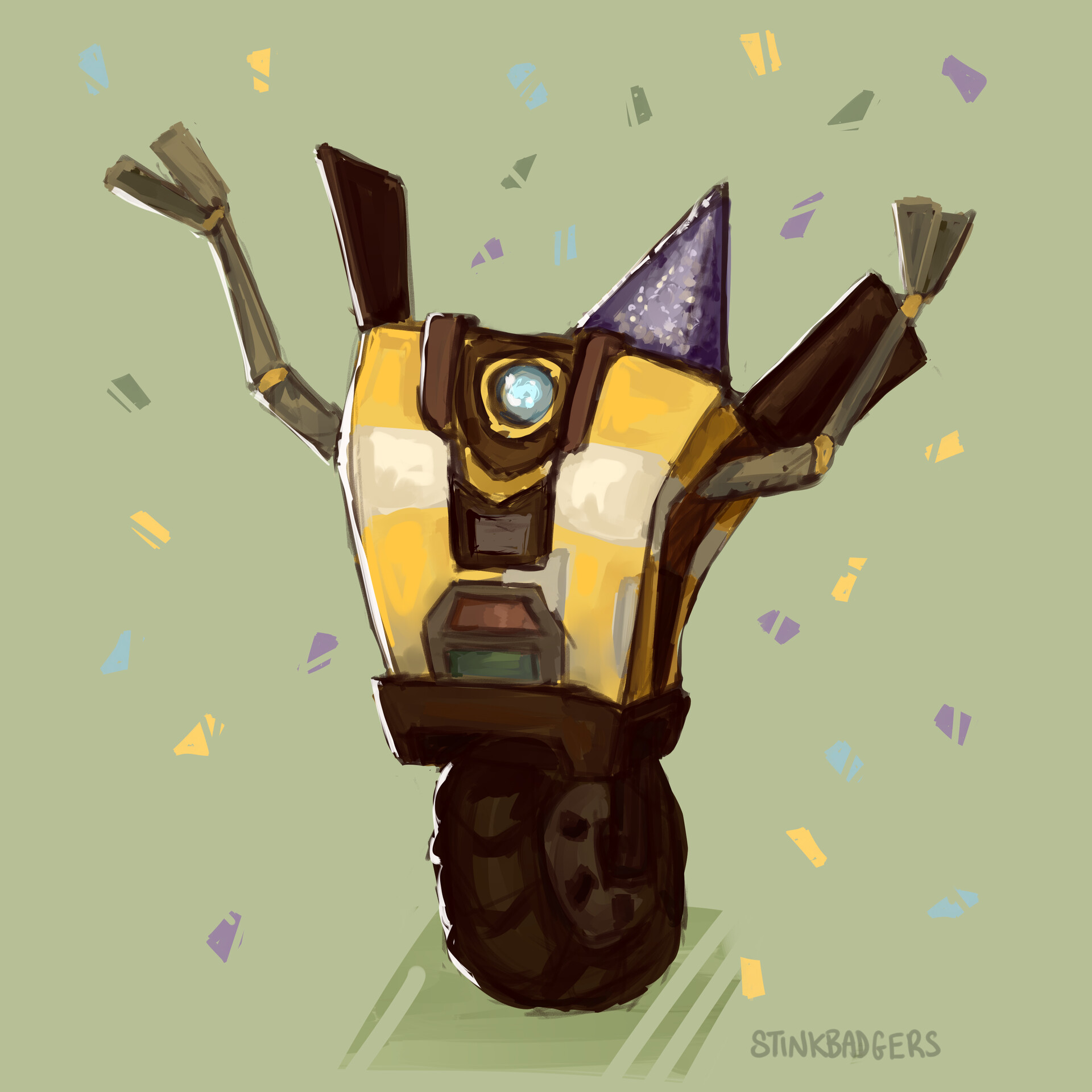 ArtStation - Party Claptrap