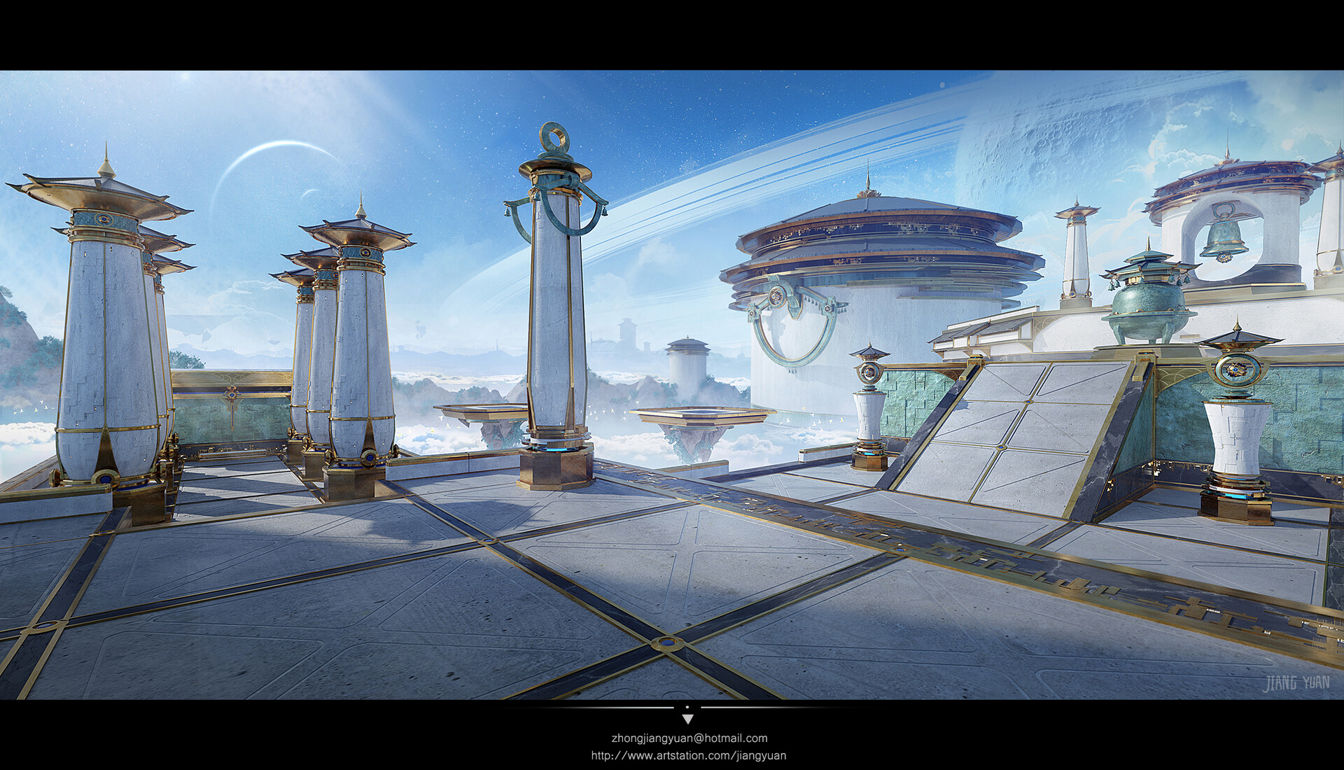 ArtStation - concept works-Heavenly palace 天宫