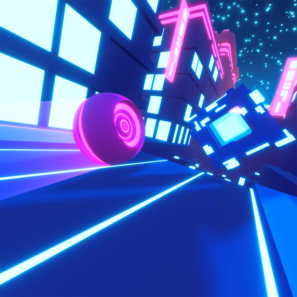 ArtStation - Neon Roller - Mobile Game