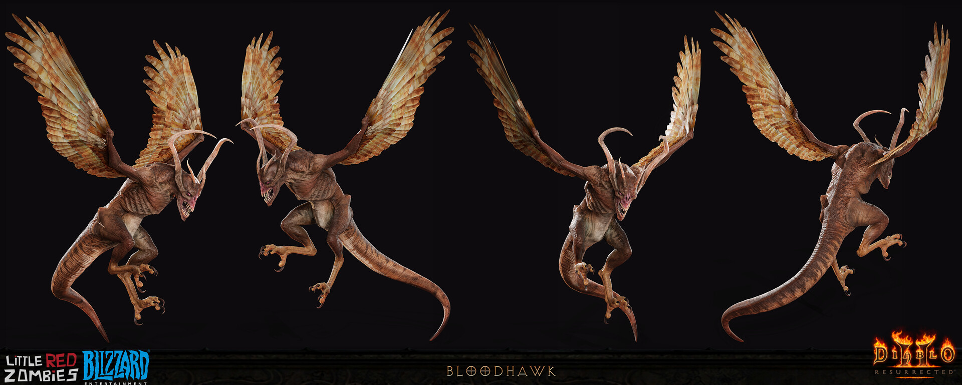 LITTLE RED ZOMBIES - Diablo II: Resurrected - Blood Hawk