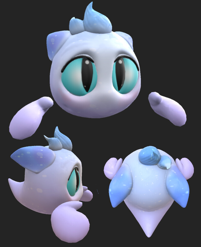 ArtStation - Ghostly the friendly ghost