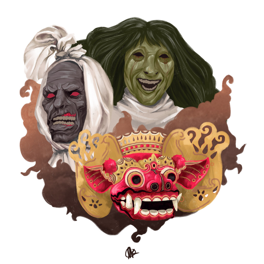 ArtStation - indonesian ghost