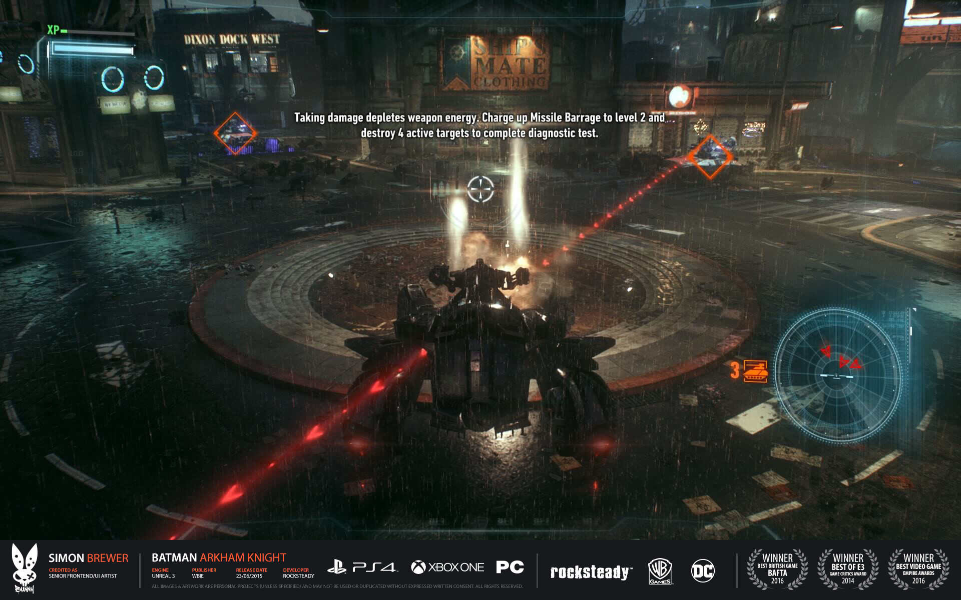 Simon Brewer - Batman: Arkham Knight (2015)