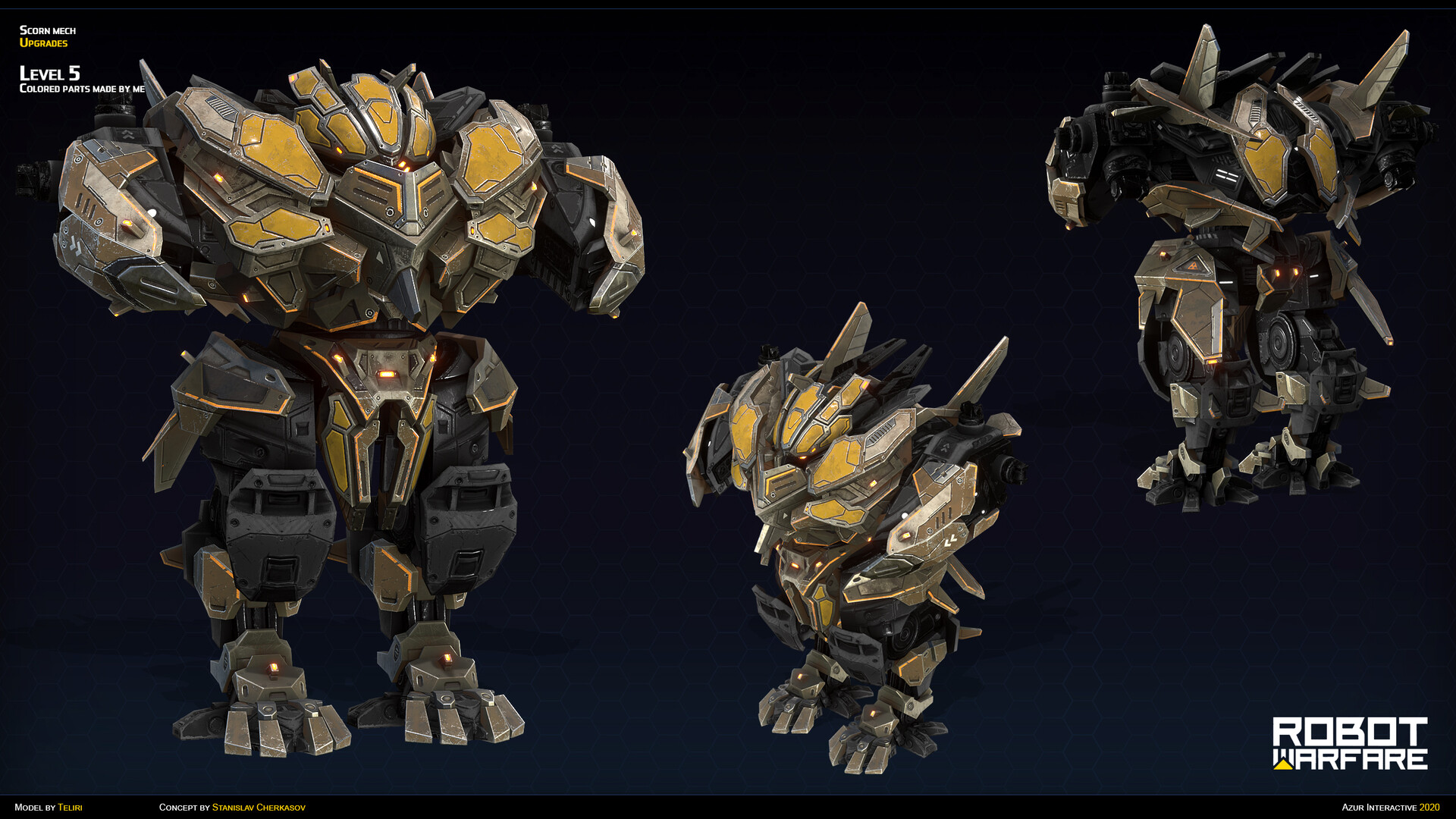 Andrew Mezentsew - Scorn Mech Upgrades