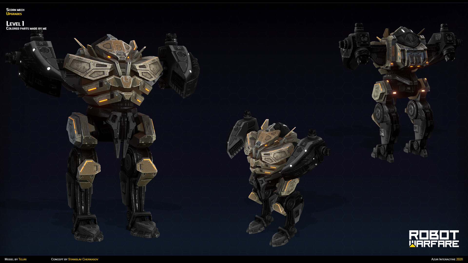 Andrew Mezentsew - Scorn Mech Upgrades