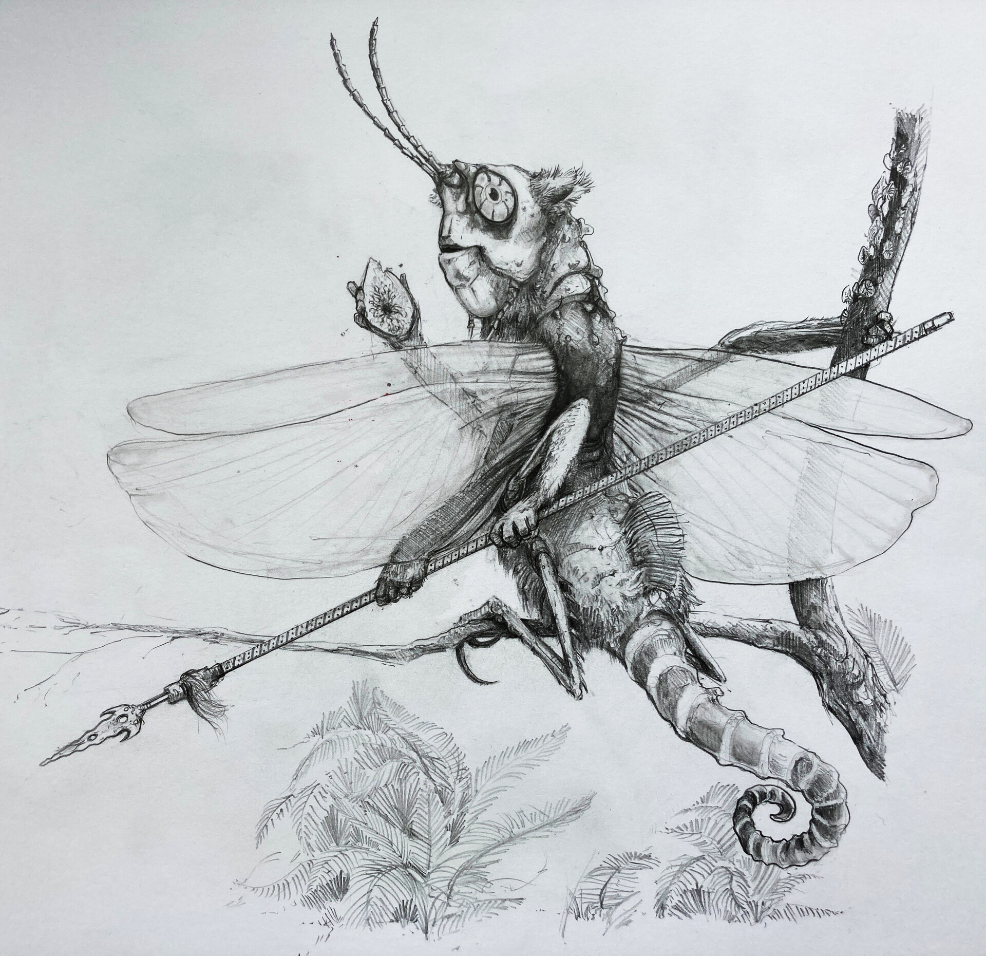 ArtStation - Mixed references creature