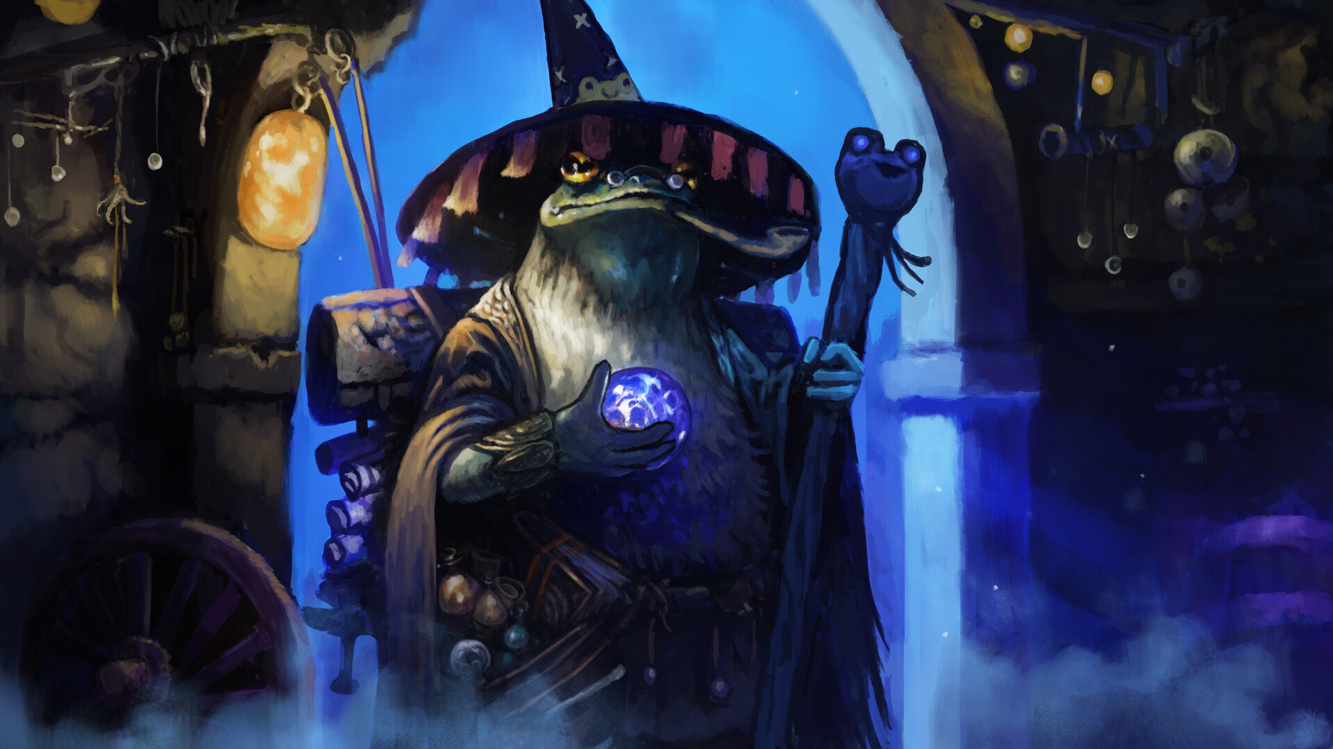 ArtStation - magic frog