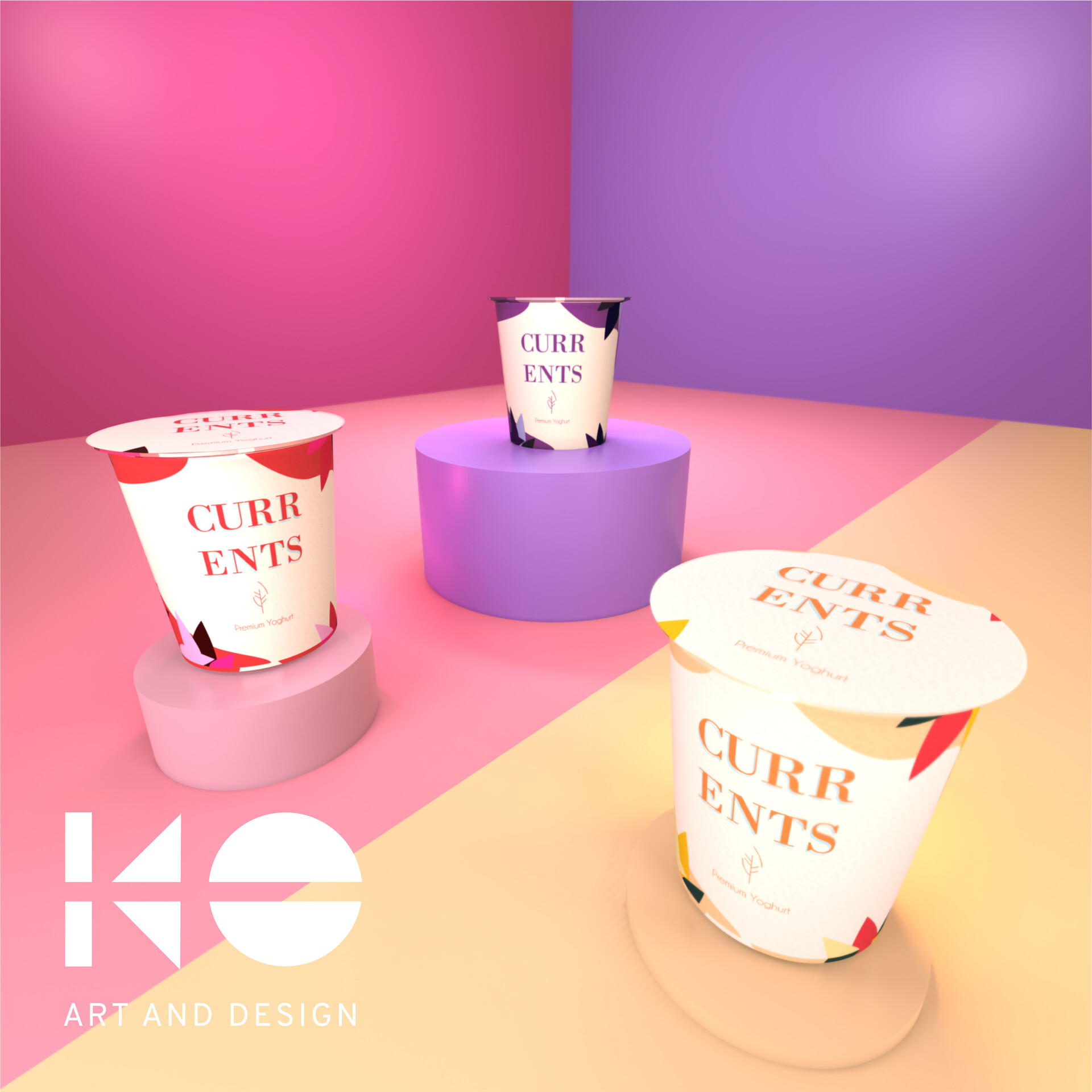 ArtStation - CURRENTS PACKAGE DESIGN