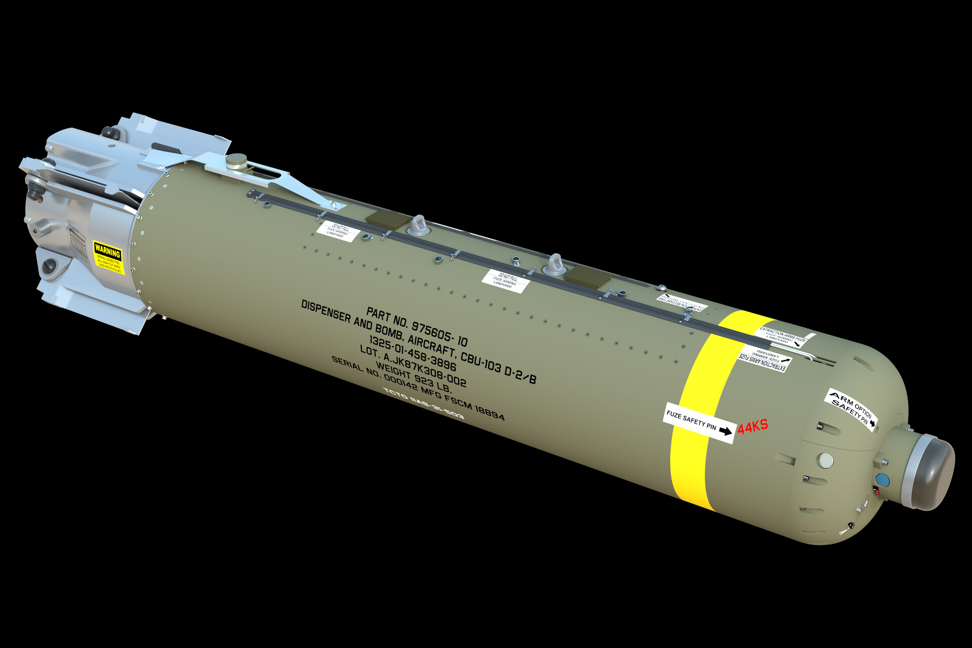 Edgar B - CBU-103 Combined Effects Munition WCMD