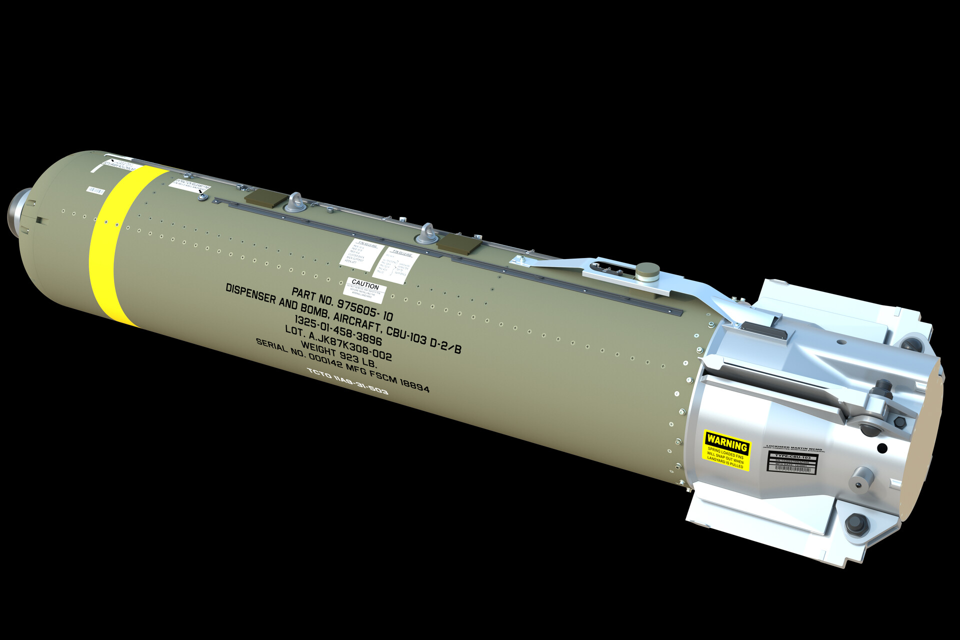 Edgar B - CBU-103 Combined Effects Munition WCMD