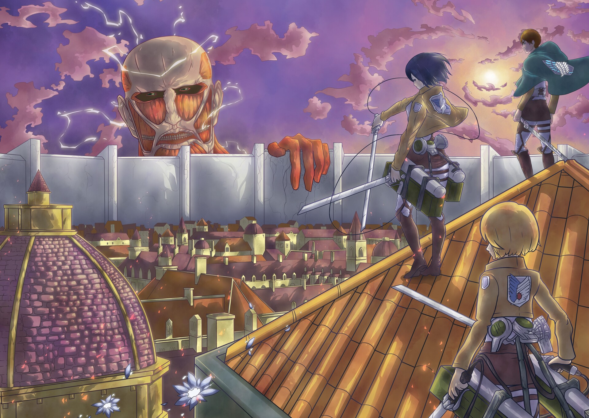 ArtStation - Attack on Titan fanart