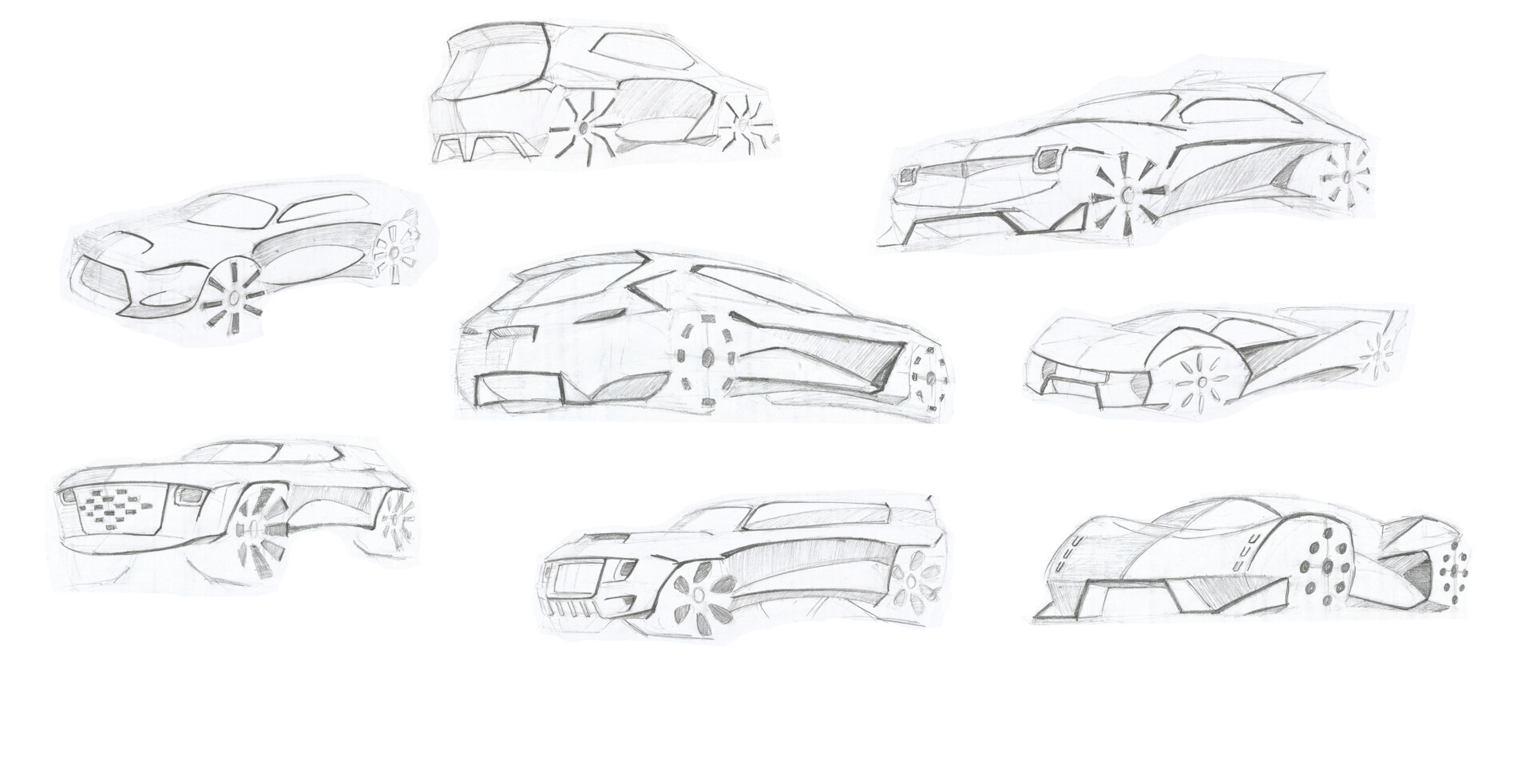 ArtStation - quick car sketch