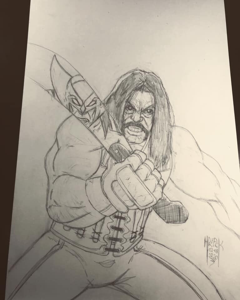 ArtStation - Machete VS Wolverine