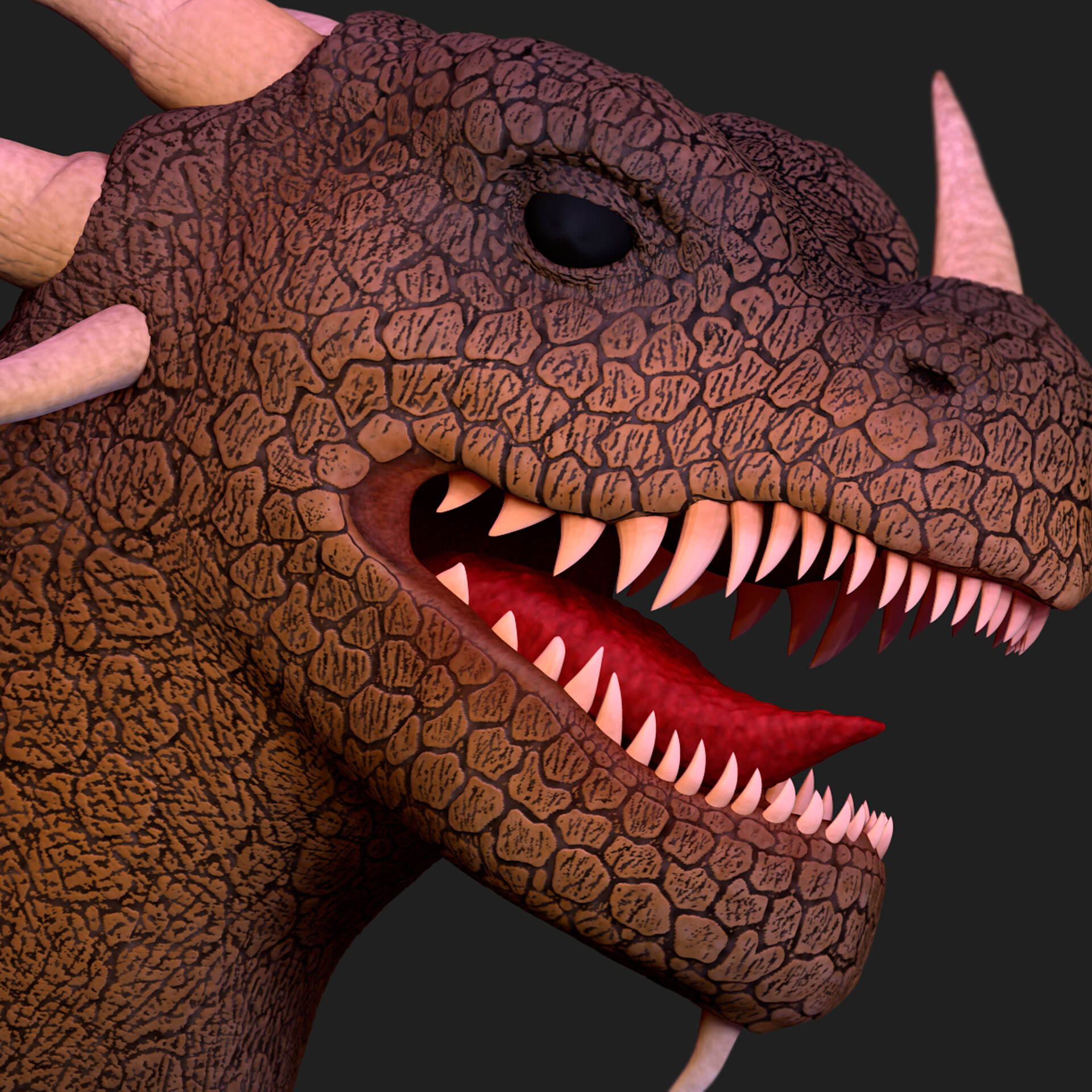 ArtStation - Head Dragon