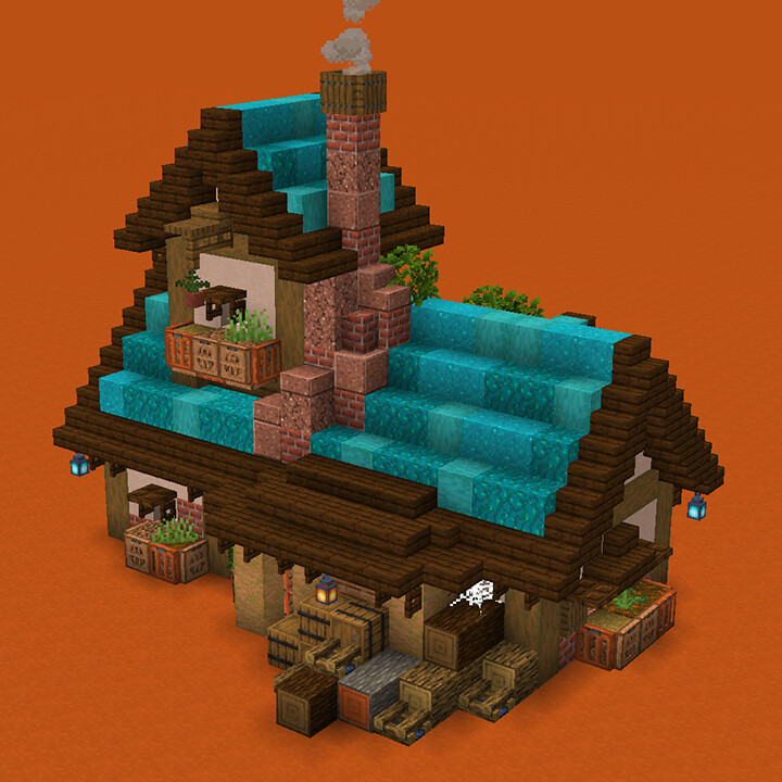 Henri Pacca - Blue Warped House