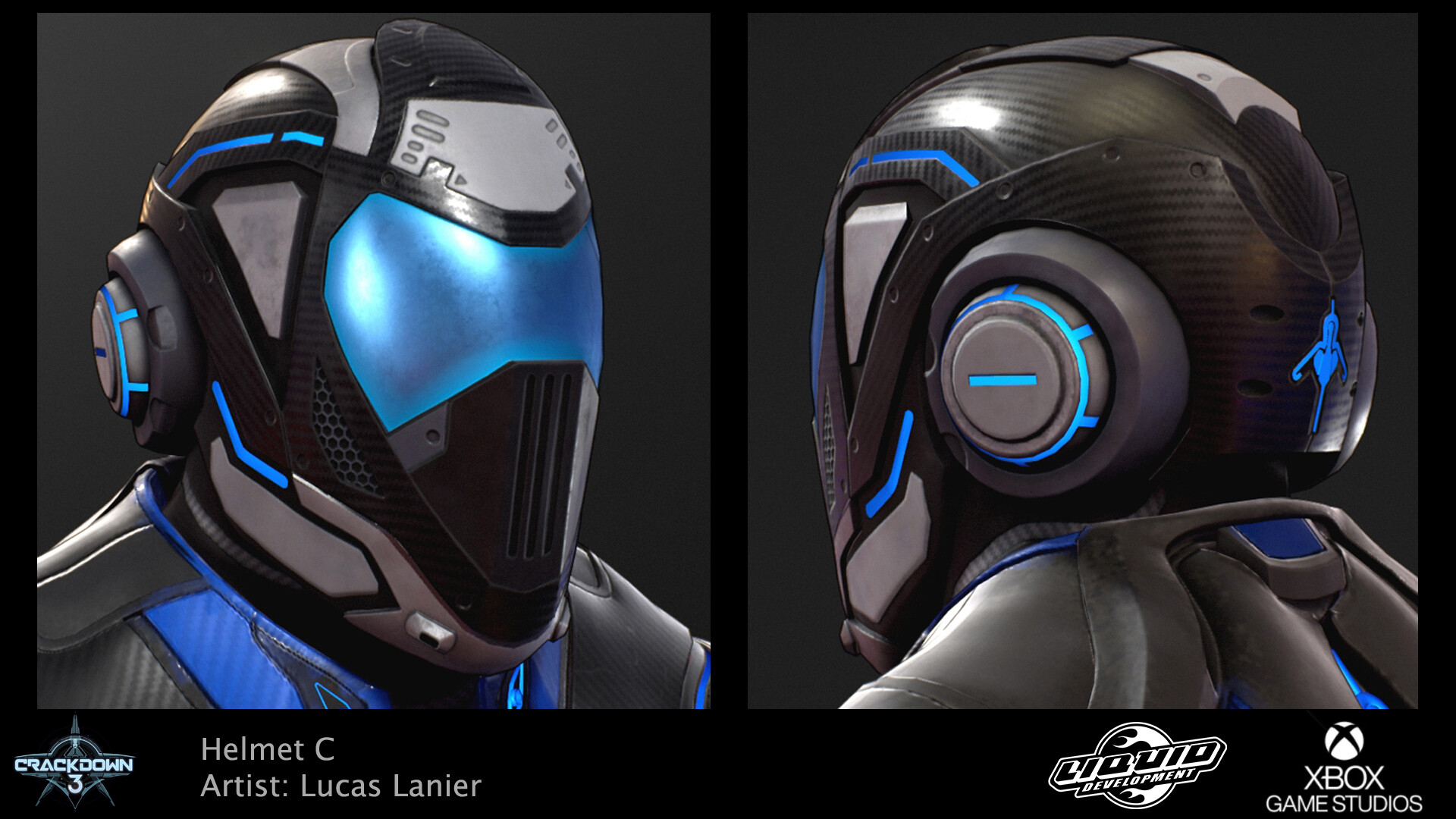 Liquid Development - Crackdown 3 - Helmets by Liquid Development