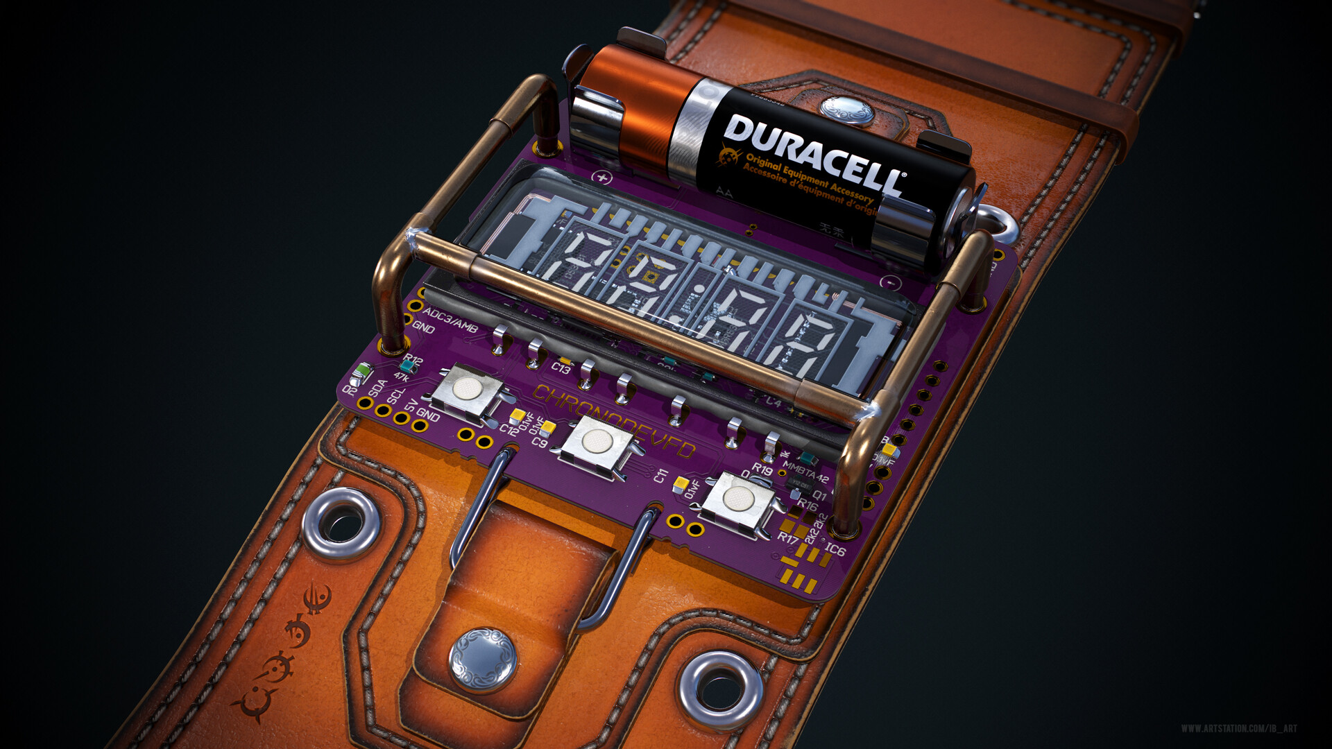 Igor Berkov - ChronodeVFD wristwatch