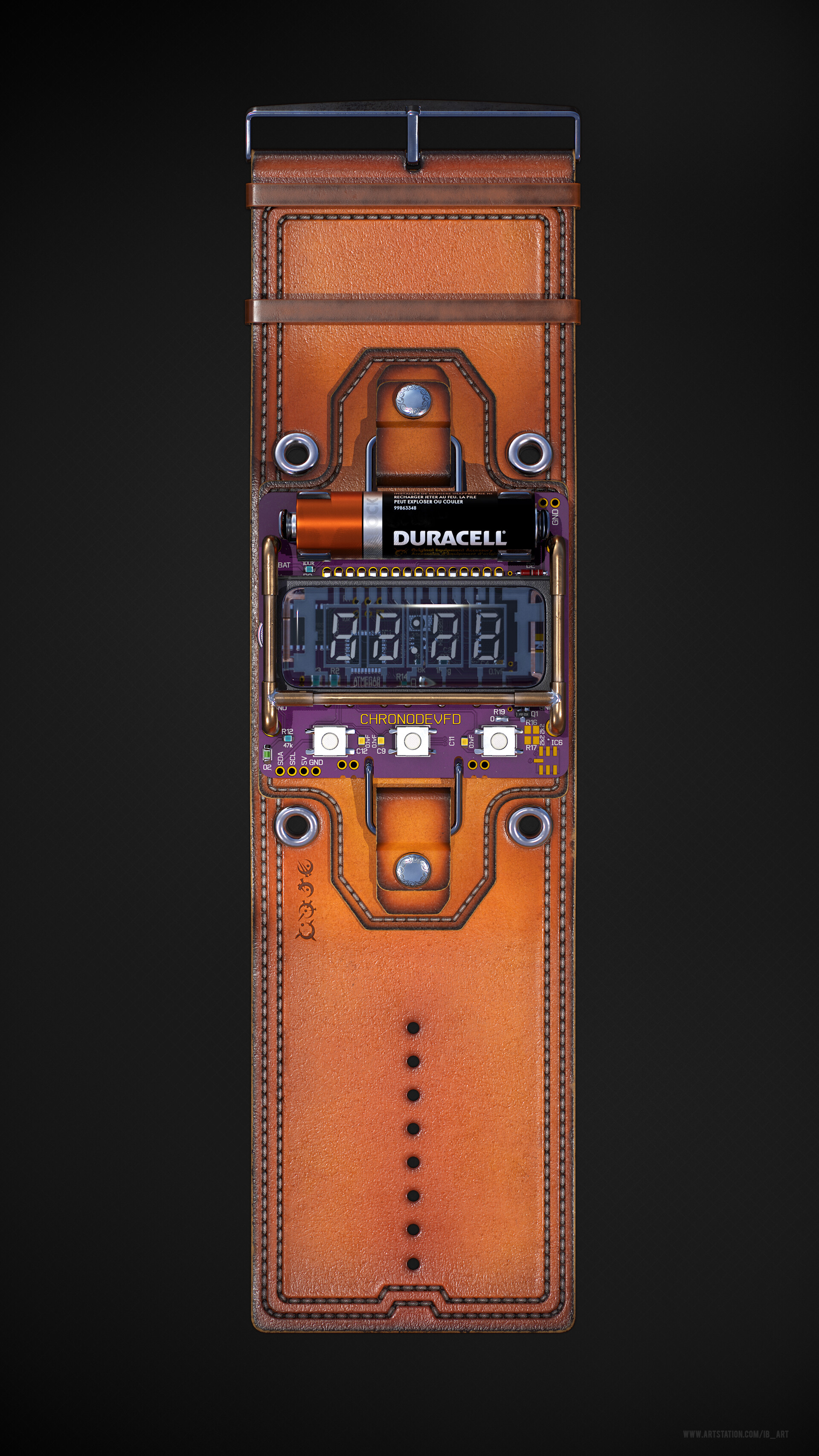 Igor Berkov - ChronodeVFD wristwatch