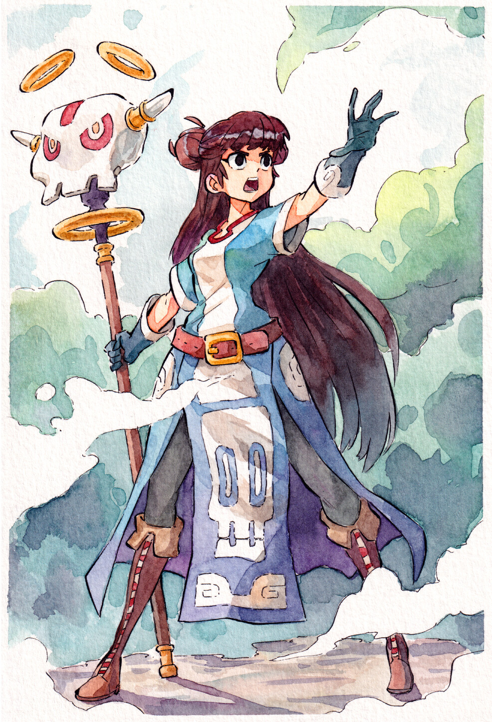 ArtStation - White mage