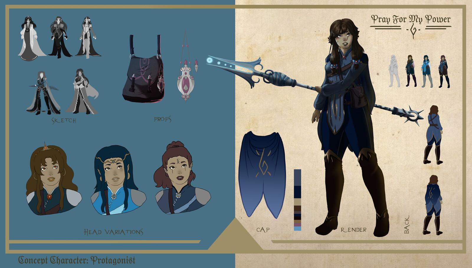 Sephi Art - Fantasy Character Concept Art