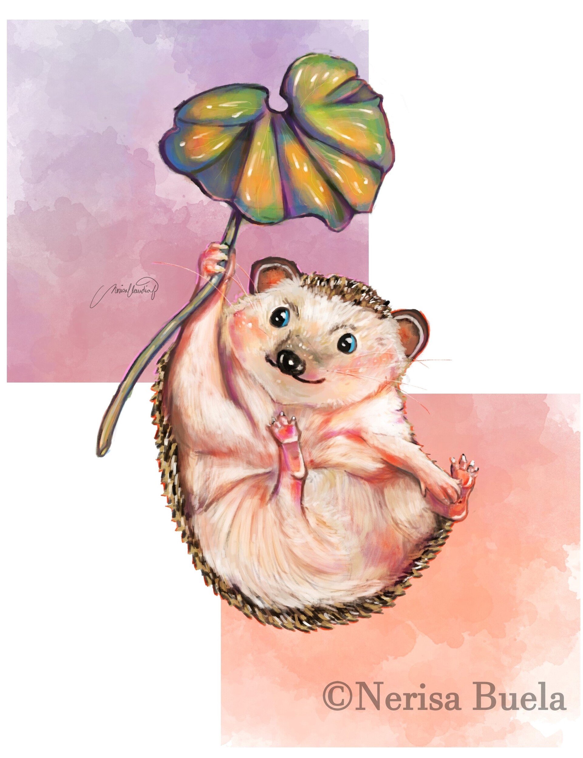 ArtStation - Cozy Critters: Hedgehog