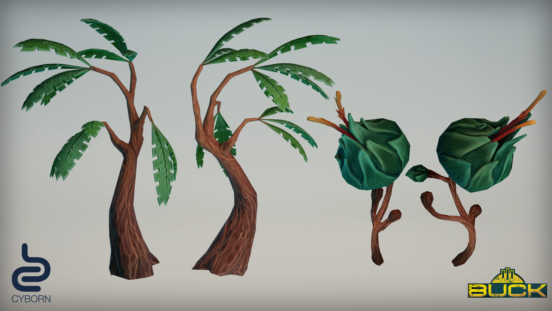 ArtStation - Buck The Game - Environment Art for mobile