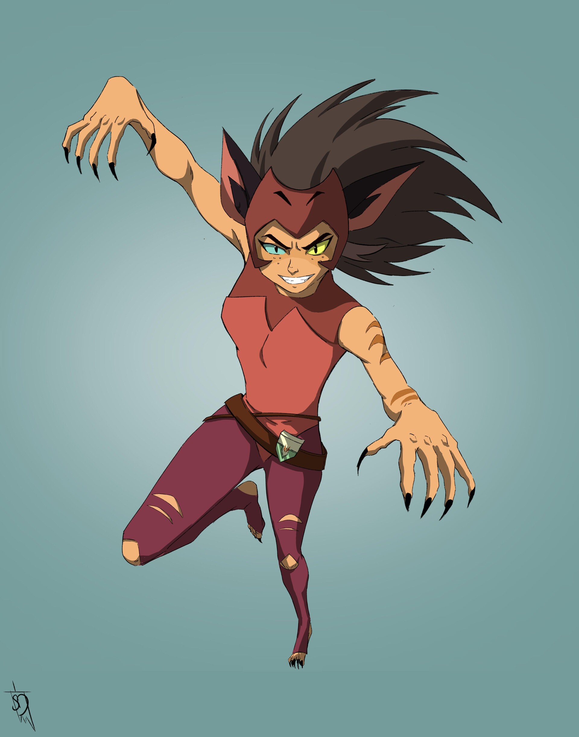 ArtStation - Catra commission for longtime viewer @limbocatz 😸
