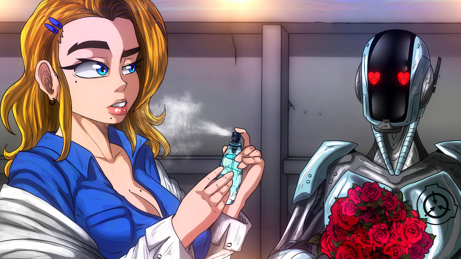 Federico Segovia (BlueWolfArtista) - SCP ORIENTATION (Thumbnails FanArt)