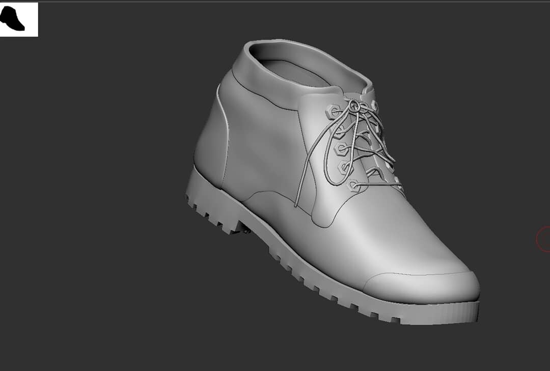 ArtStation - Shoe sculpt in zbrush