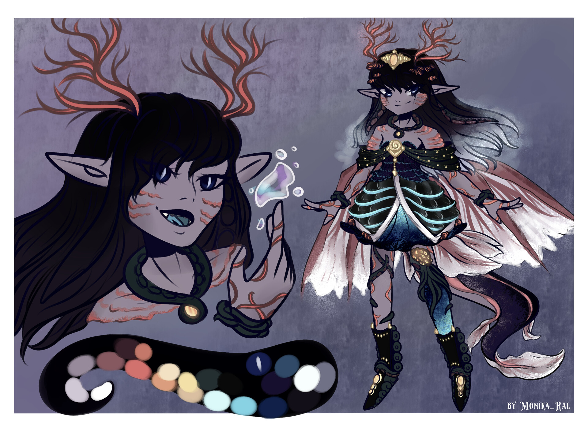 ArtStation - Deep Sea Dragon