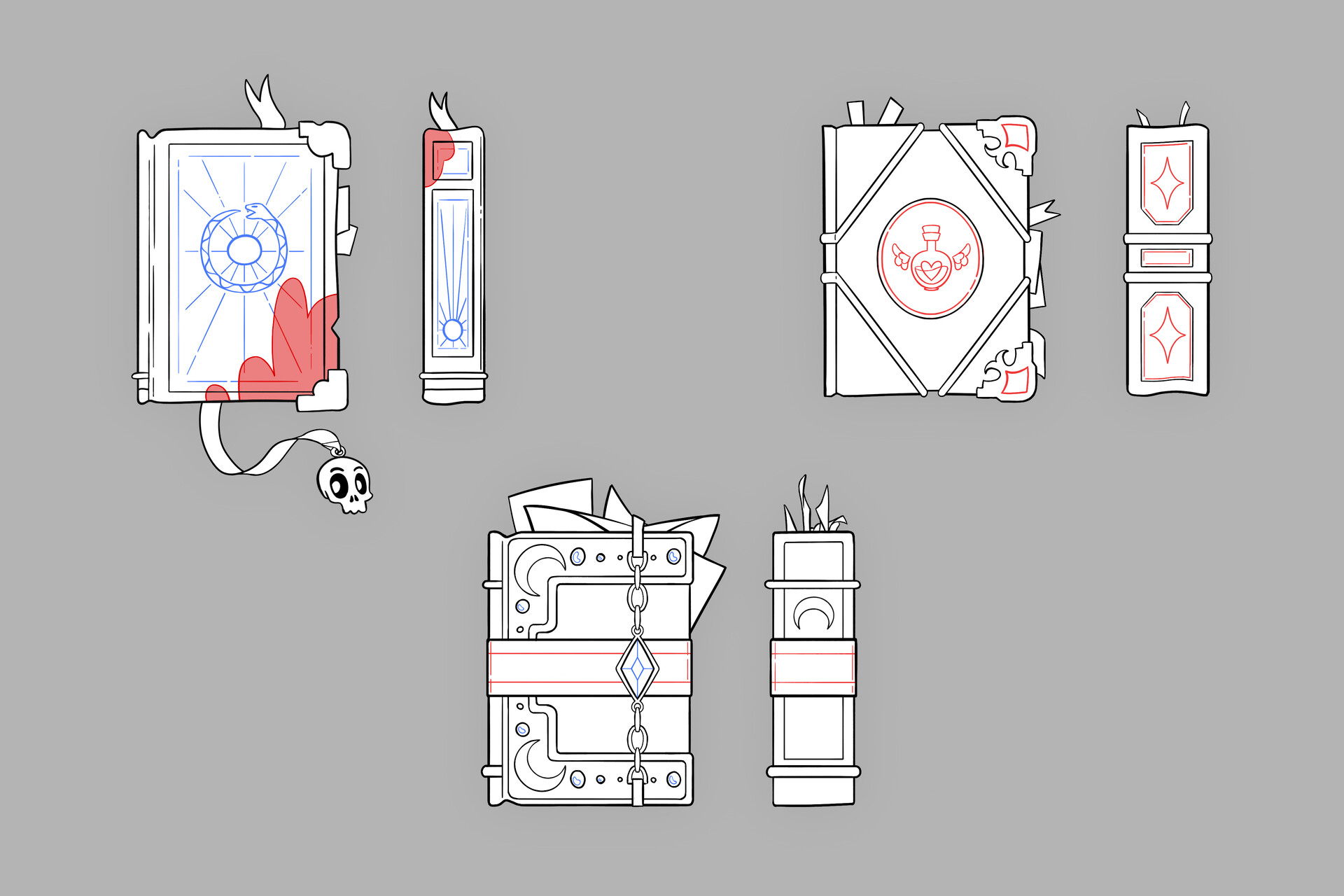 ArtStation - Magical Tomes