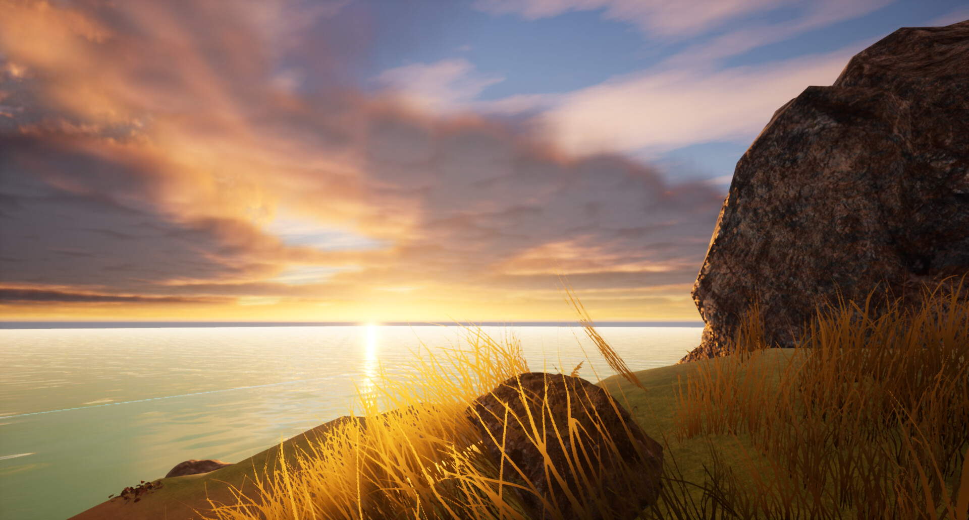 ArtStation - Fenua - Polynesian Level Prototype