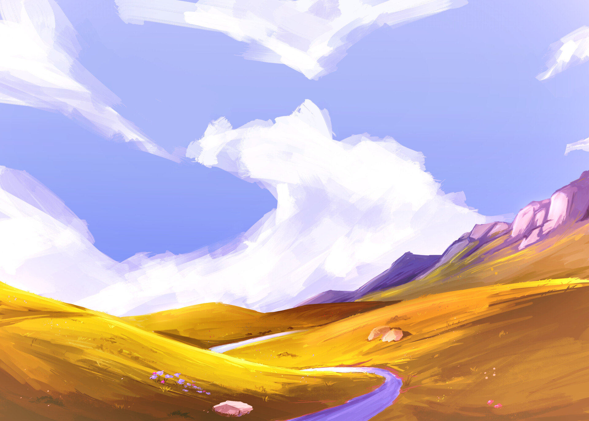 ArtStation - Landscape Doodle #3