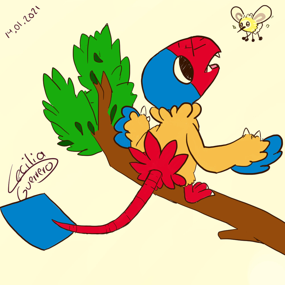 ArtStation - Archen Pokemon