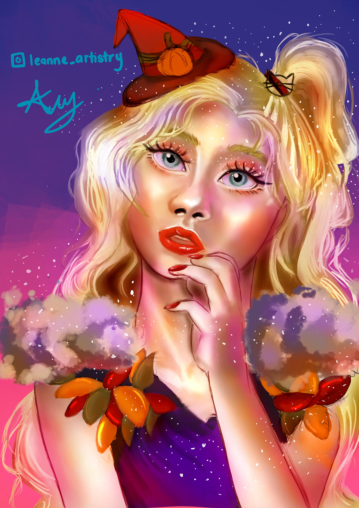 ArtStation - Tiffany's Halloween Artwork